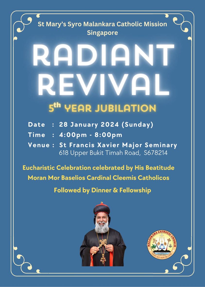 "The Radiant Revival": St Mary’s Syro Malankara Catholic Mission to ...